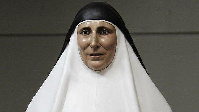 Escultura de Madre María de la Purísima, realizada por Miñarro ...