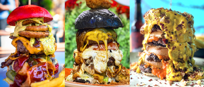 Para burgers, colores: guía para encontrar las mejores hamburguesas de ...