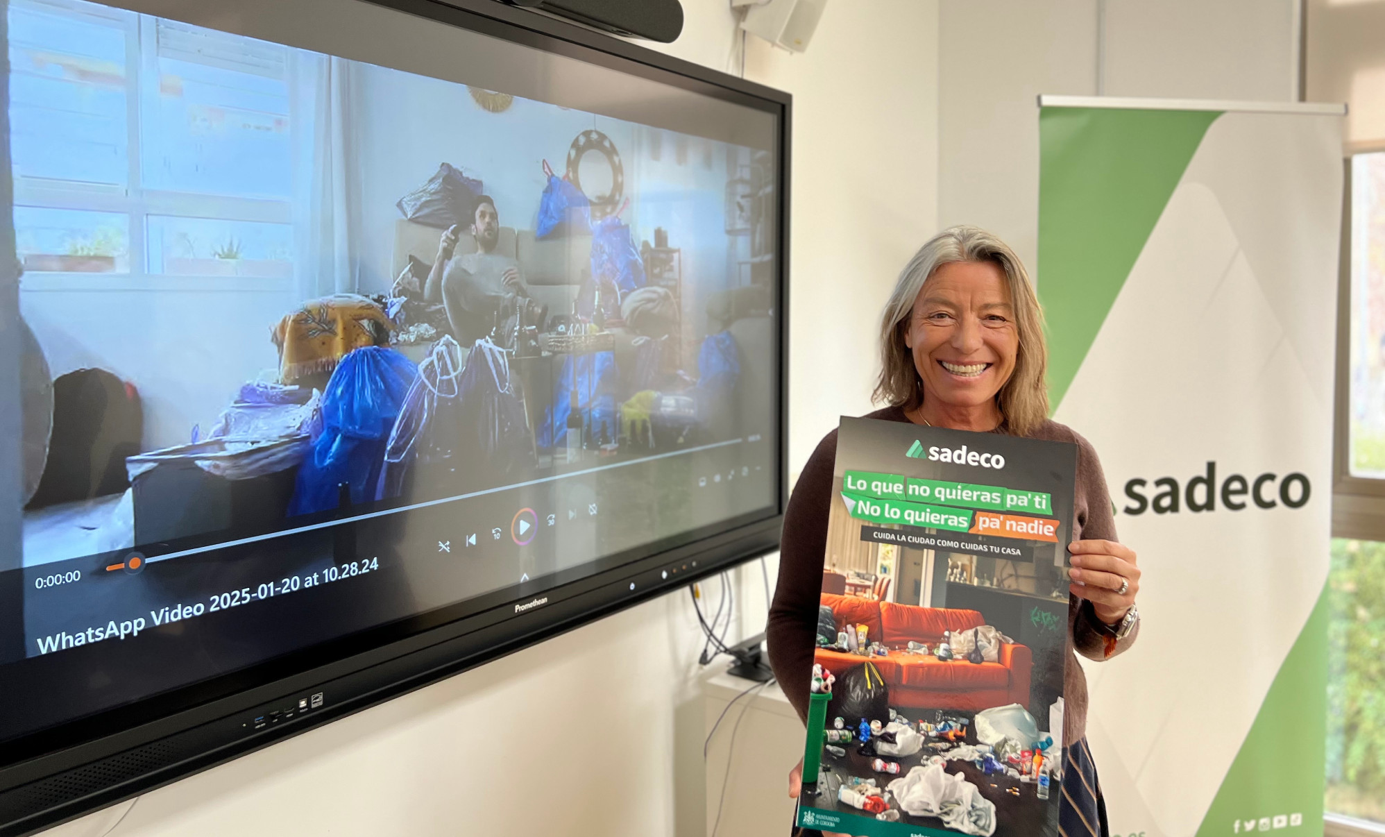 «Lo que no quieras pa’ ti. No lo quieras pa’ nadie. Cuida la ciudad ...