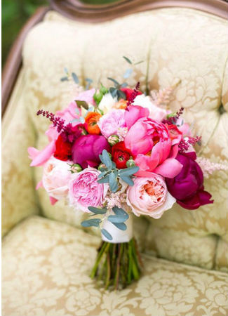 Ramo de novia lleno de color - Bulevar Sur