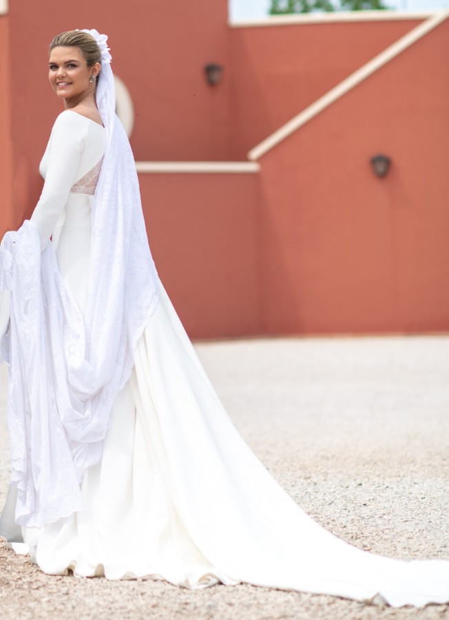 Se desvelan todos los detalles sobre el vestido de novia de Alejandra ...