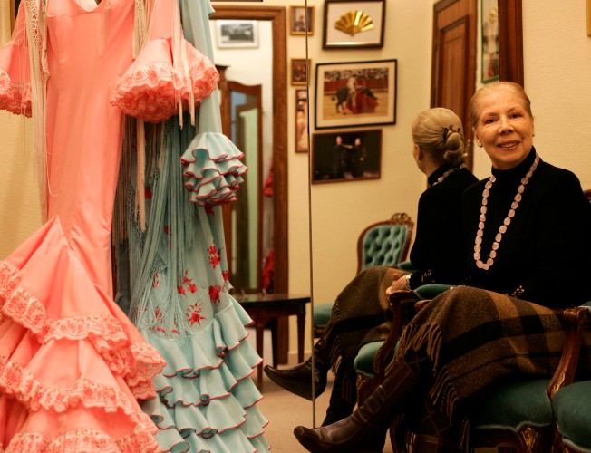 Adiós a Lina, la dama que vistió de flamenca a la realeza y artistas