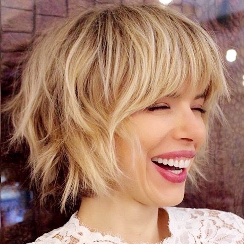 Cortes de pelo escalados para ir a la moda y quitarte años de encima ...