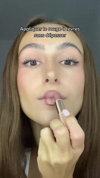 Tendencia «oval lip-lining»: aprende la técnica de maquillaje de labios ...