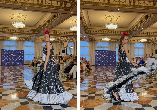 Así fue el desfile de ‘Metrópolis’ aclamado por sus diseños flamencos