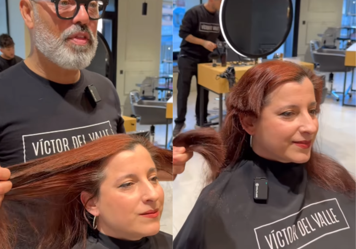 Víctor del Valle cambia de look radicalmente a una mujer: "Me has quitado un peso de encima"