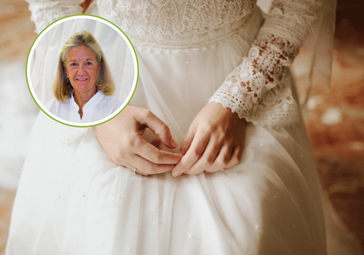 Esta es la diseñadora del vestido de Bárbara Mirjan, la novia de ...