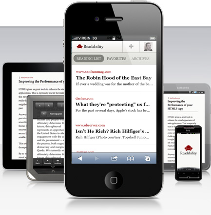 Readability llega a la App Store | Mobility